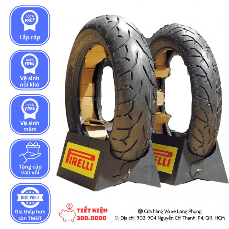 VỎ XE Pirelli Night Dragon - 130/90-16 150/80-16